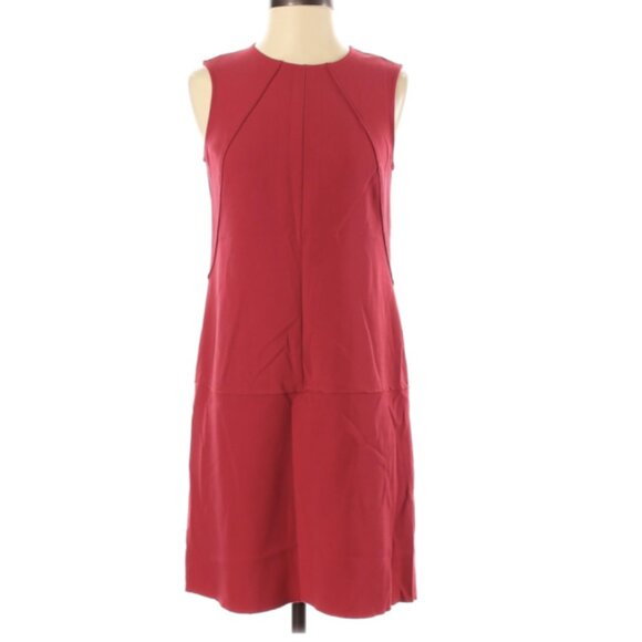 LOFT | Dresses | Ann Taylor Loft Red Sleeveless Mini Shift Dress 0p ...